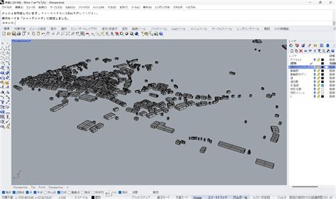Rhinograsshopperを用いた敷地モデリング方法②ー道路建物編ー Beaver Media
