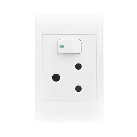 S Tec Single Switched Socket 4 X 2 Livecopper