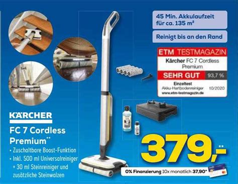 Kärcher Fc 7 Cordless Premium Angebot bei Euronics XXL 1Prospekte de