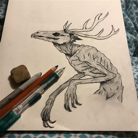 Experimenting With Some More Creepy Creatures Proud Of This One