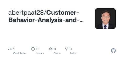 github abertpaat28 customer behavior analysis and insights generation