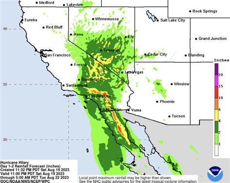 Hurricane Hilary Nears Landfall Update Maps Rainfall And More Reportwire