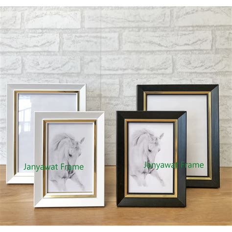 กรอบรูปใส่ใบประกาศ ตกแต่งบ้าน ขนาด A4 21 29 7 ซม 6x8 นิ้ว 8x10
