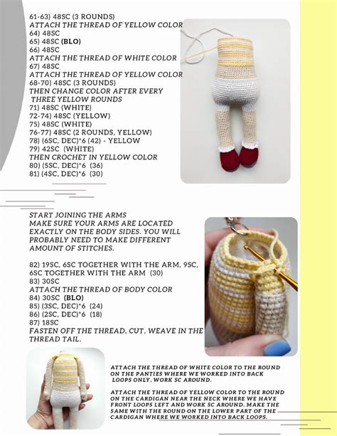 Crochet Pattern Vera The Doll