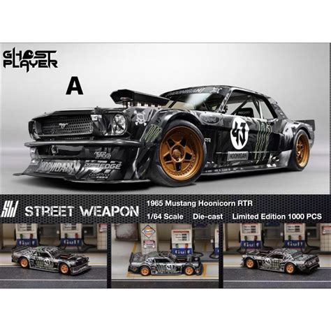 Street Weapon 1 64 1965 Mustang Hoonicorn Rtr Ken Block 野馬 蝦皮購物