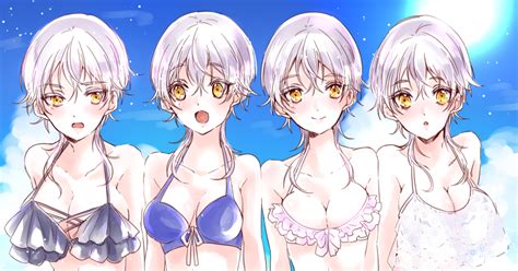 鶴丸国永 鶴丸中心女体化ログ 麗亜のマンガ 女体化 刀剣乱腐 んばつる Pixiv