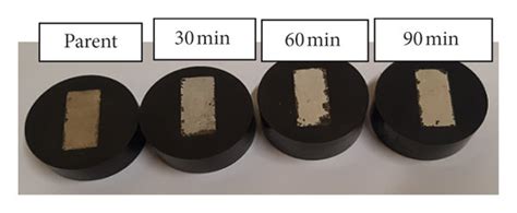 Mounted Samples For Microstructure And Microhardness Download Scientific Diagram