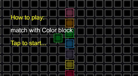 Neon Block Splash Game Puzzle Game Html5 Android Construct 3 Game