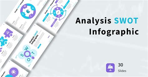 Шаблон Keynote инфографики Swot Шаблоны презентаций Включая бизнес и маркетинг Envato