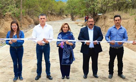 Inaugura Lorena Cuéllar obras de infraestructura en Altzayanca y Xaltocan