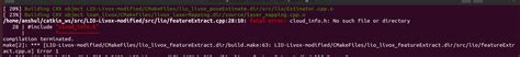 Fatal Error Cant Find Cloudinfoh · Issue 7 · Chengwei0427lio