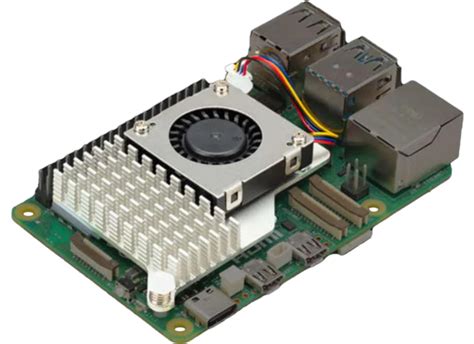 5 Active Cooler Heatsink Fan Raspberry Pi Mouser