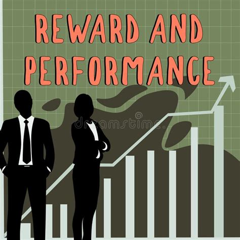 Text Sign Showing Reward And Performance Business Idea Given In Recognition Of Service Effort