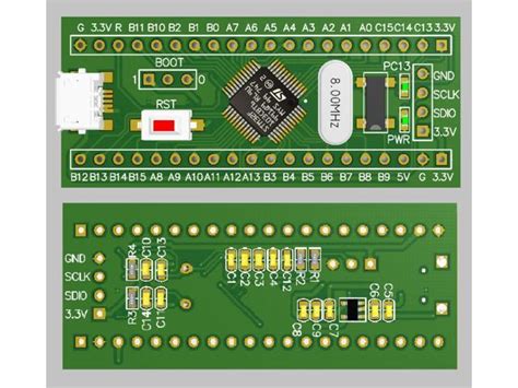 Stm32f103cbt6 Core Board Large Capacity Product STM32F103 Minimum