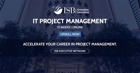 Isb It Project Management Certificate Programme Isb Executive Education