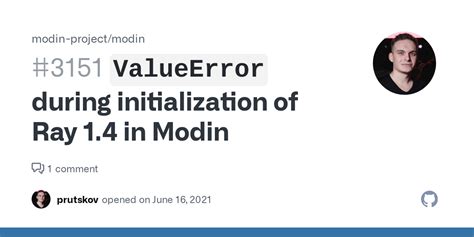 `valueerror` During Initialization Of Ray 14 In Modin · Issue 3151
