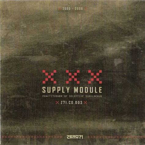 Practitioner Of Selective Simulacrum By Supply Module Compilation Reviews Ratings Credits