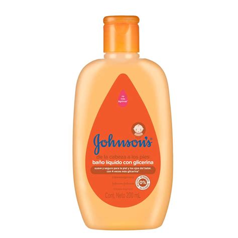 JabÓn LÍquido Para BebÉ Johnsons Glicerina X200ml Jumbo