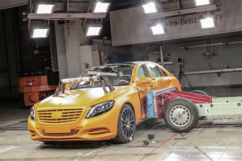 2014 Mercedes S Class Crash Test Images Emerge