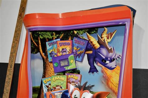 Mcdonalds Crash Bandicoot Spyro The Dragon Toy Games Display 4617644734