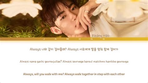 ⋆ لیریک آهنگ Always از ژانگ هائو Zhang Hao عضو گروه زیروبیس‌وان