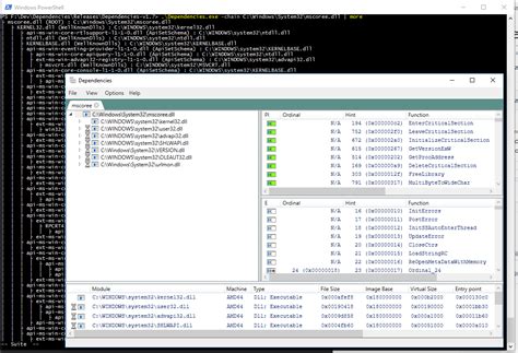 dependency walker when managed code dll are being loaded · issue