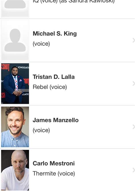 IMDB Voice Actor Leak Maybe R Rainbow
