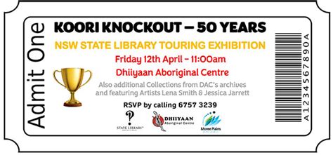 Moree Plains Shire Council Koori Knockout 50 Years Exhibition Opening