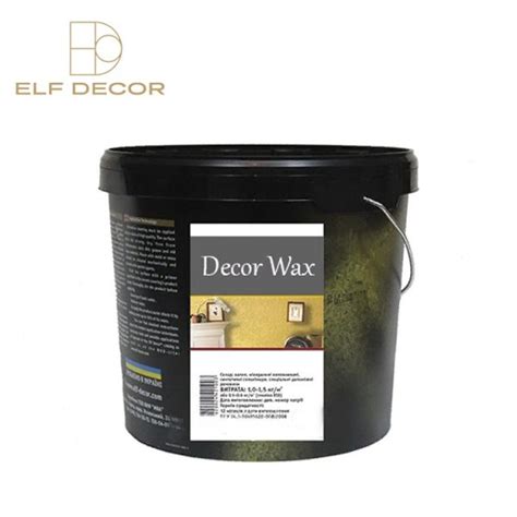 Воск для венецианской штукатурки Decor Wax, 1 лт — decorpaint