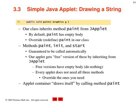 Ppt Chapter 3 Introduction To Java Applets Powerpoint Presentation Id439420