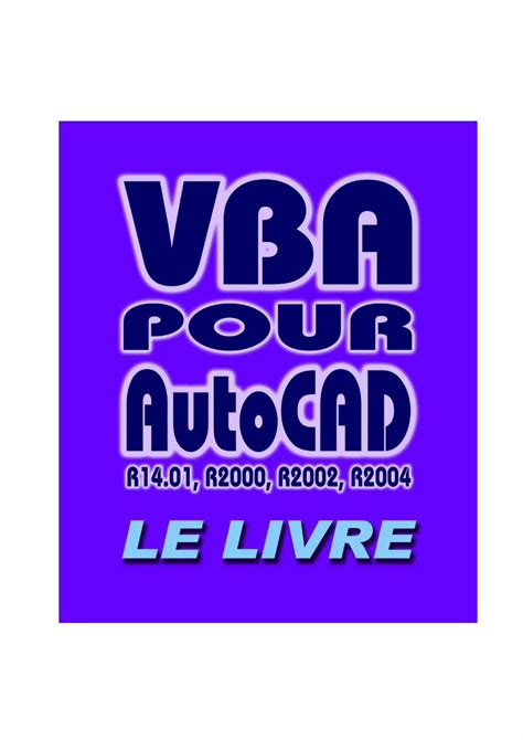 pdf vba pour autocad partie 1 dokumen tips