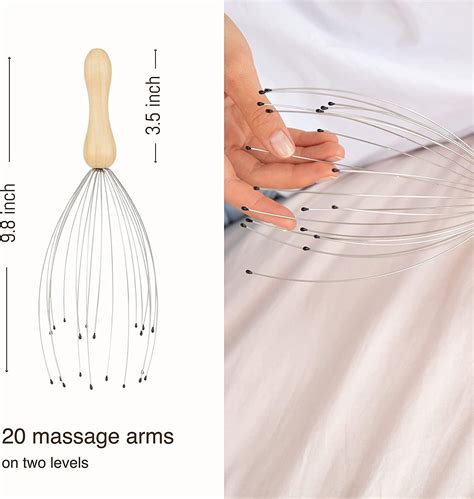 Purava Original Head Massager Improved Design For Relaxation And