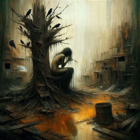 Download Ai Generated Angel Loneliness Royalty Free Stock