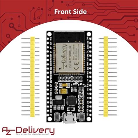 Azdelivery Esp 32 Nodemcu Dev Kit C Wifi Cp2102 Esp32 Wroom 32d Iot