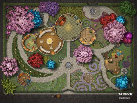 Elven Embassy Angela Maps Free Static And Animated Battle Maps