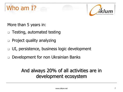 Java Development Ecosystem Ppt