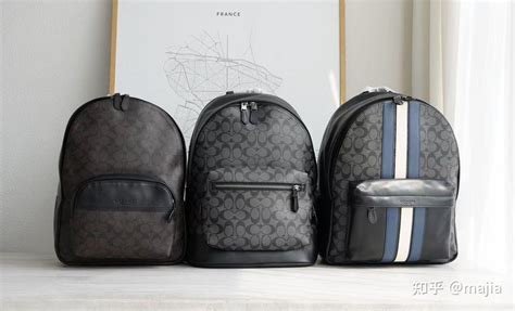 coach蔻驰双肩背包 知乎