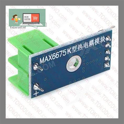 Jual Fardd0r5 K Type Thermocouple Sensor Max6675 High Temperature