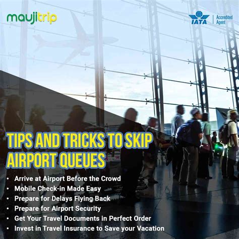 Tips And Tricks To Skip Airport Queues