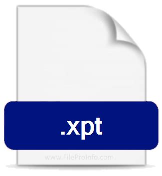 XPT File Extension Associated Programs Free Online Tools FileProInfo