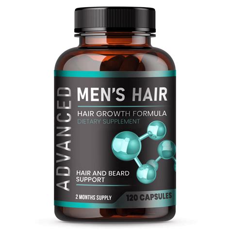 Hair Growth Vitamins For Men Anti Hair Loss Pills Regrow Hair