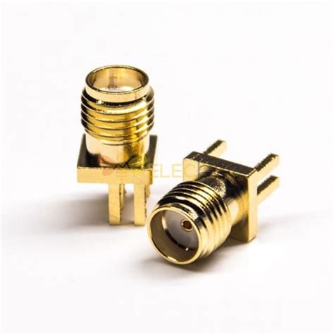 20pcs Rf Coaxial Connector Standard Sma Jack Straight Solder Type For