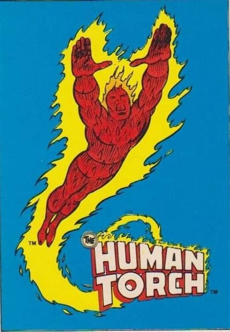 Pin De Charles Waters Em The Human Torch Super Herói Gibis Antigos
