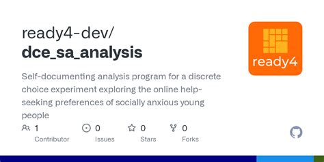 Github Ready4 Devdcesaanalysis Self Documenting Analysis Program For A Discrete Choice