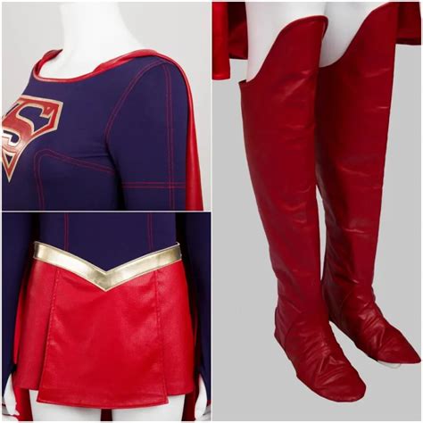 Supergirl Kara Zor El Cosplay Costume Hallowcos
