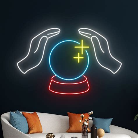 Fortune Teller Led Sign Fortune Teller Neon Light Led Signage Handmadet
