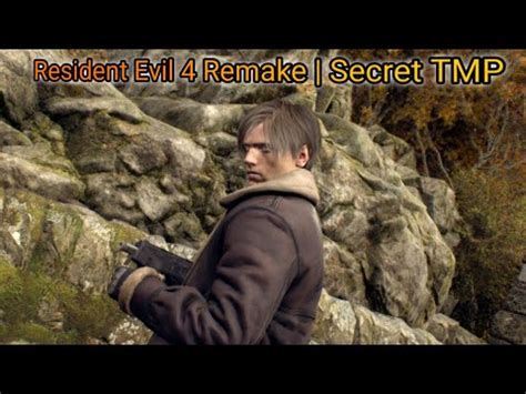 HOW TO GET SECRET TMP Resident Evil 4 Remake Demo YouTube