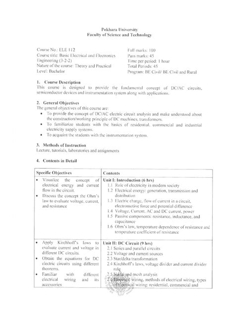 Basic Electrical And Electronics Pdf