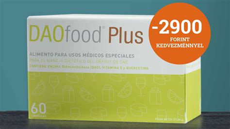 ÚJ DAOFOOD PLUS DAO enzim kapszula x most kedvezőbb áron Mindenevők