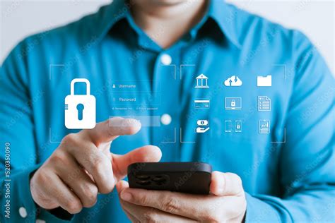 Cybersecurity Concept User Privacy Security And Encryption Secure Internet Access Future